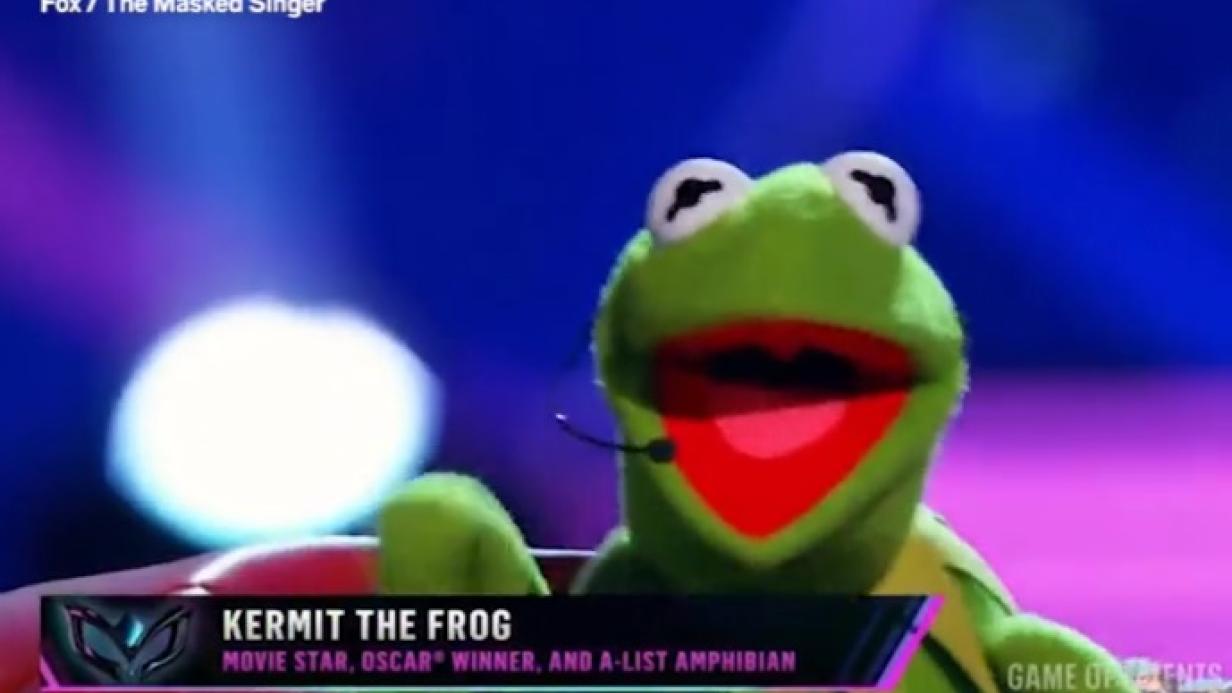 Kermit der Frosch nahm an "The Masked Singer" in den USA teil
