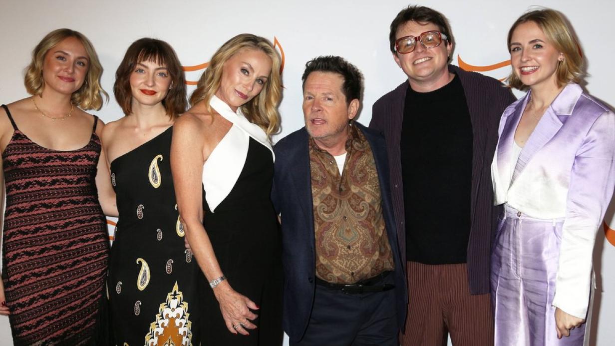 Michael J. Fox mit Familie: Seltener Auftritt mit allen Kindern