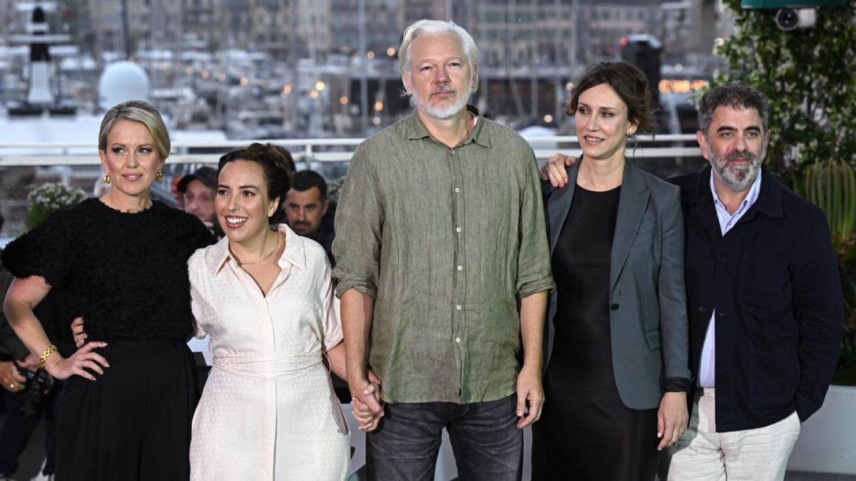 Julian Assange in Cannes: "The Six Billion Dollar Man"-Premiere