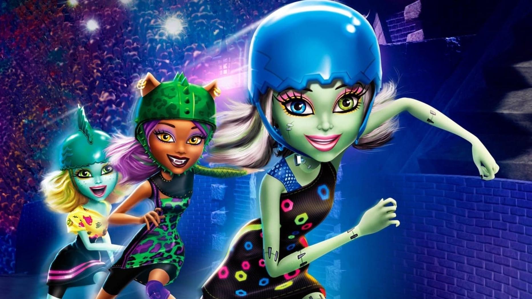Monster High Wettrennen Um Das Schulwappen