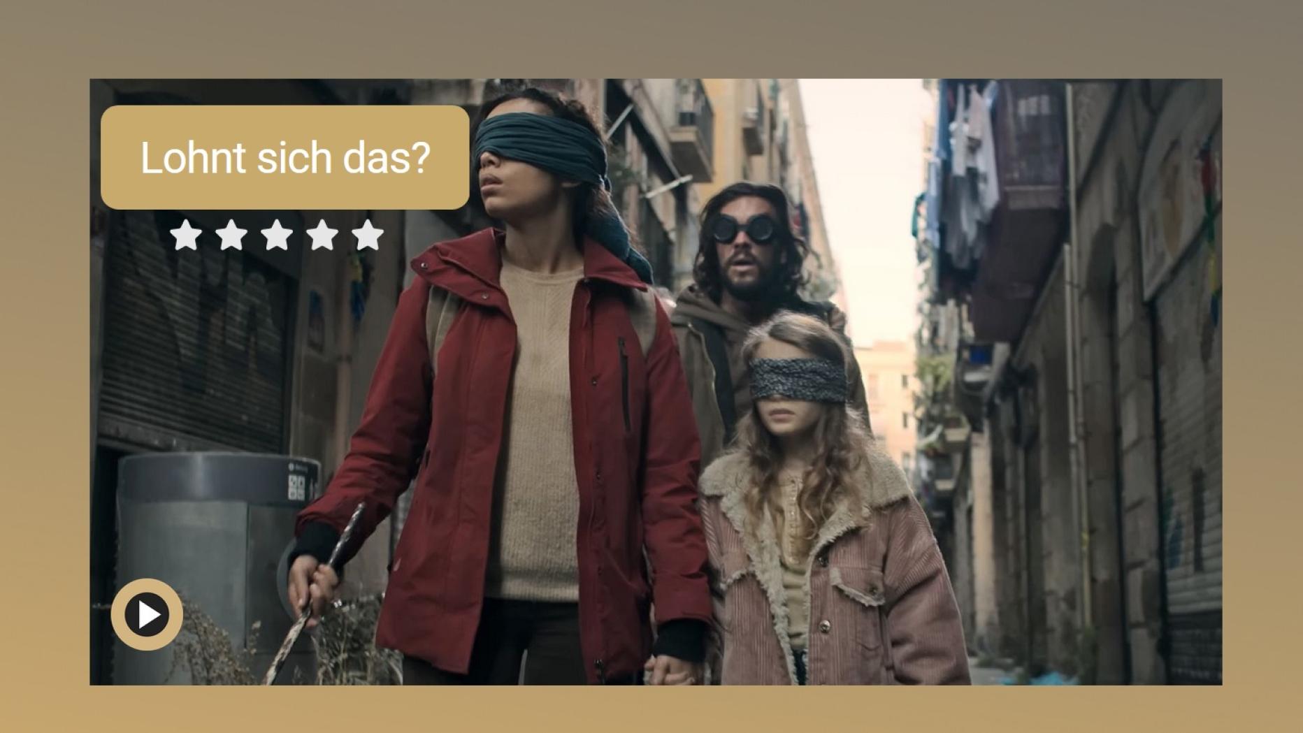 "Bird Box: Barcelona": Lohnt sich der neue Netflix-Horror?