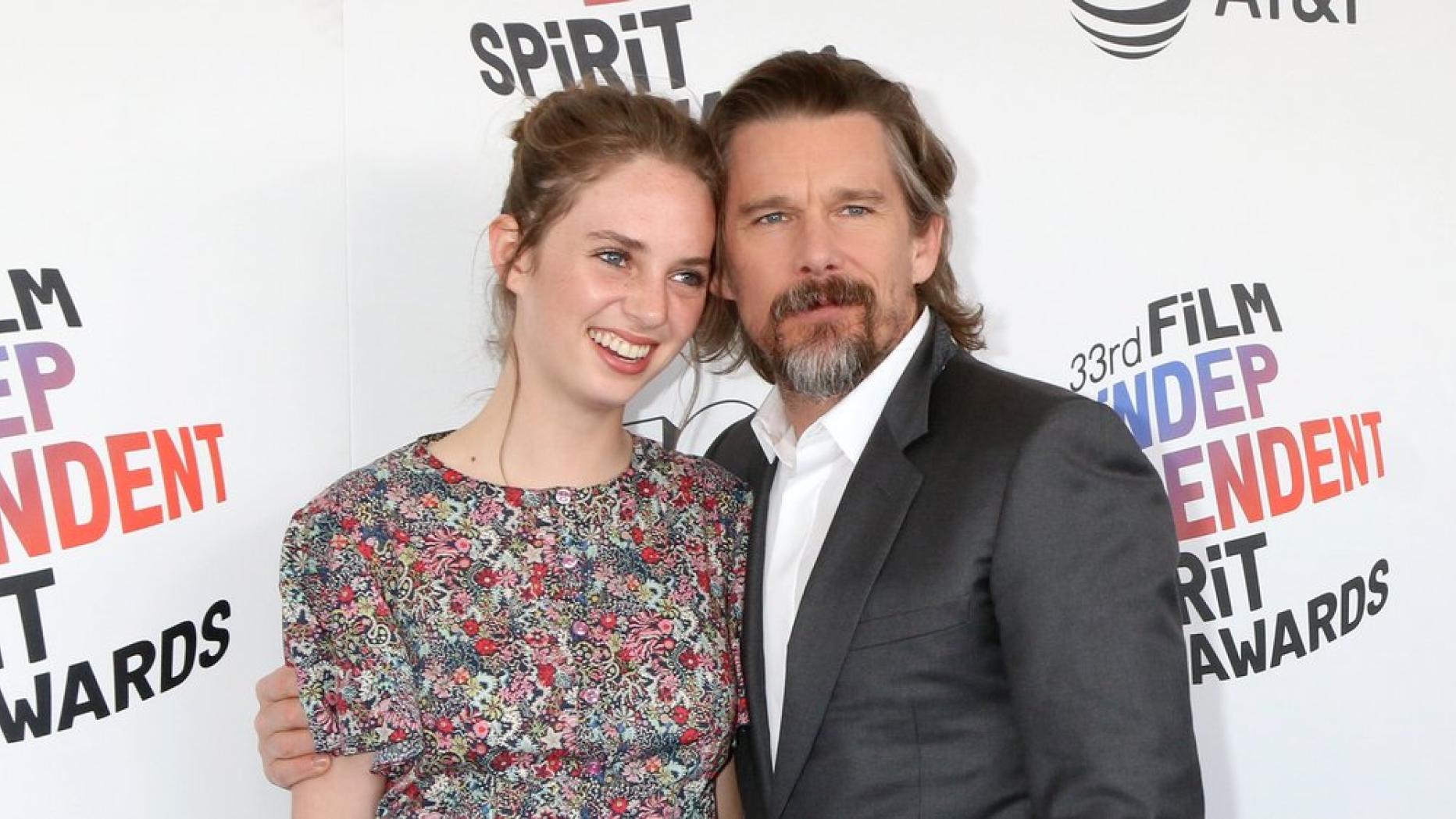 Ethan Hawke und Tochter Maya im Familien-Interview
