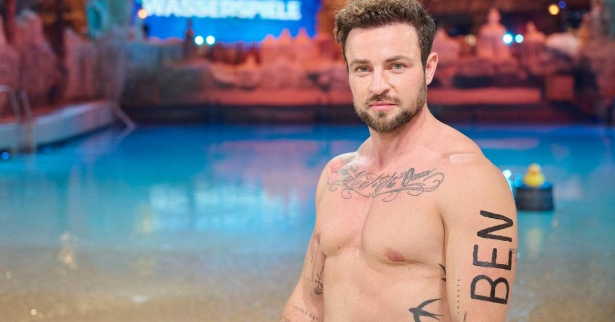 "RTL Wasserspiele": Die "Goldene Badekappe" für Benjamin Melzer