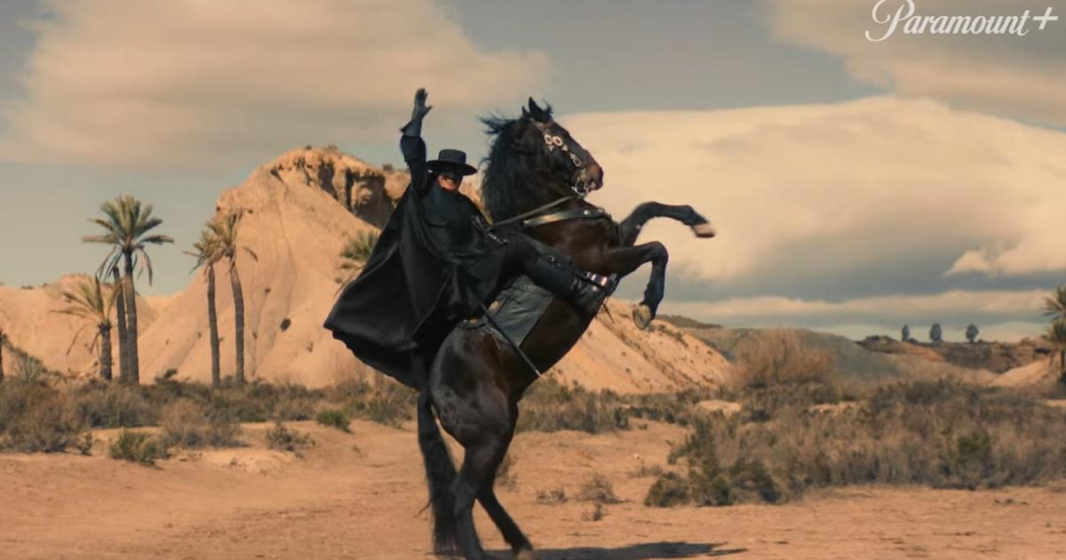 "Zorro"-Trailer zur neuen Serie auf Paramount+