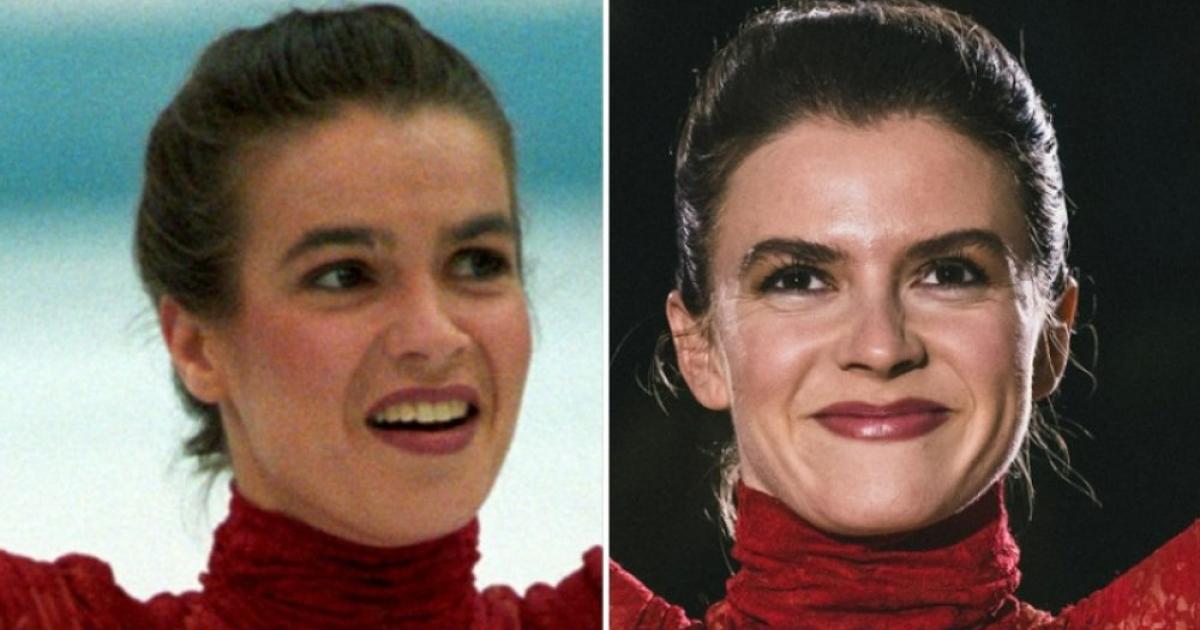 Lavinia Nowak im TV-Biopic als Katarina Witt: Verblüffend ähnlich