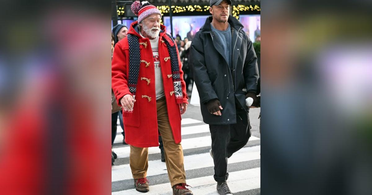 Arnold Schwarzenegger: Bei Filmdreh in NY als Santa Clause