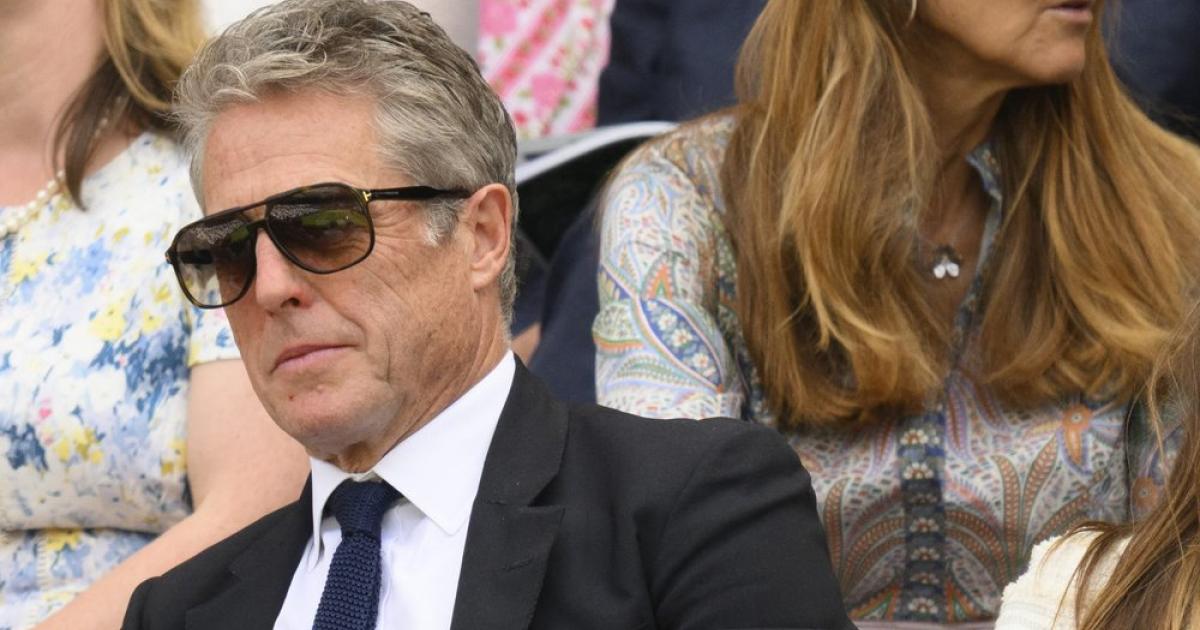 Hugh Grant schläft in Wimbledon: Viraler Aufreger