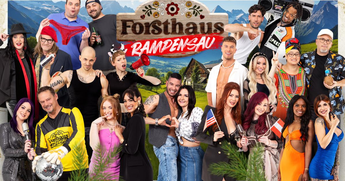 "Forsthaus Rampensau" 2025: Welche 11 Kandidaten-Paare kommen?
