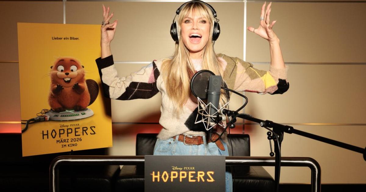 Heidi Klum: Synchronrolle im Pixar-Film "Hoppers"
