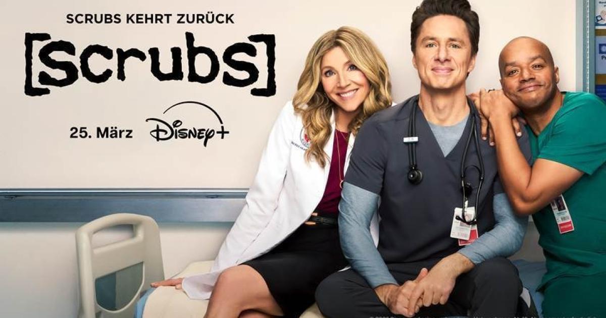 Scrubs-Reboot: Trailer und Startdatum bei Disney+